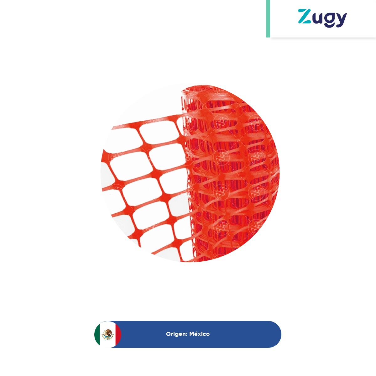 Rollo de malla de seguridad para construcción Zugy | Grupo Zuma