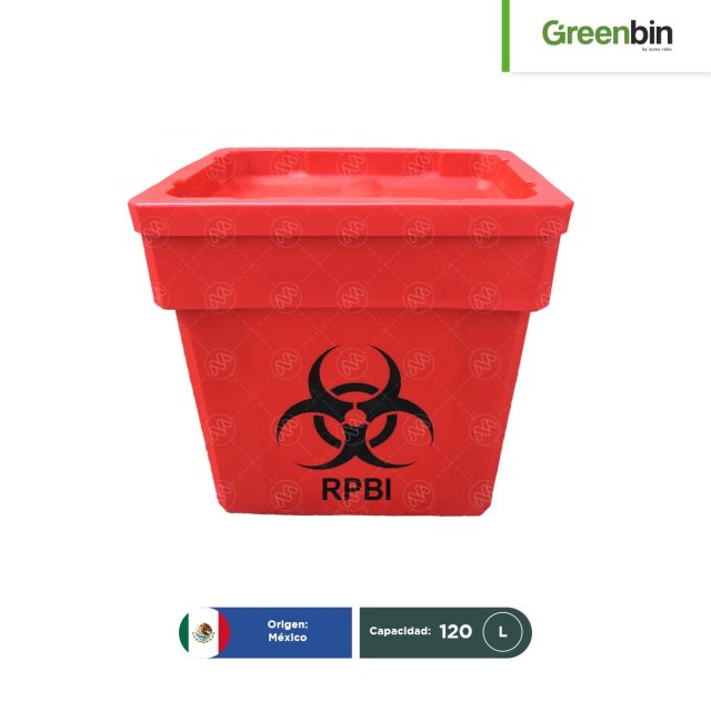 Contenedor para RPBI Greenbin 120 L | Grupo Zuma